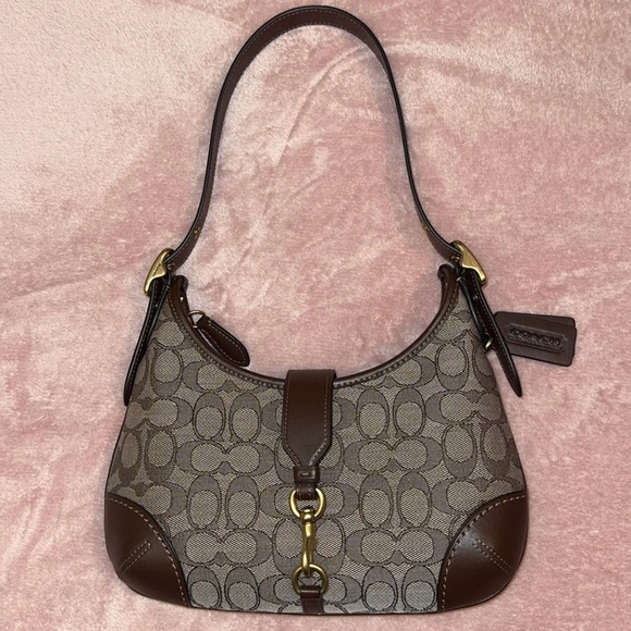 Coach | Bags | Coach Hamptons Hobo Bag In Signature Jacquard | Poshmark